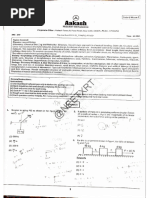 Aakash Test Series | PDF