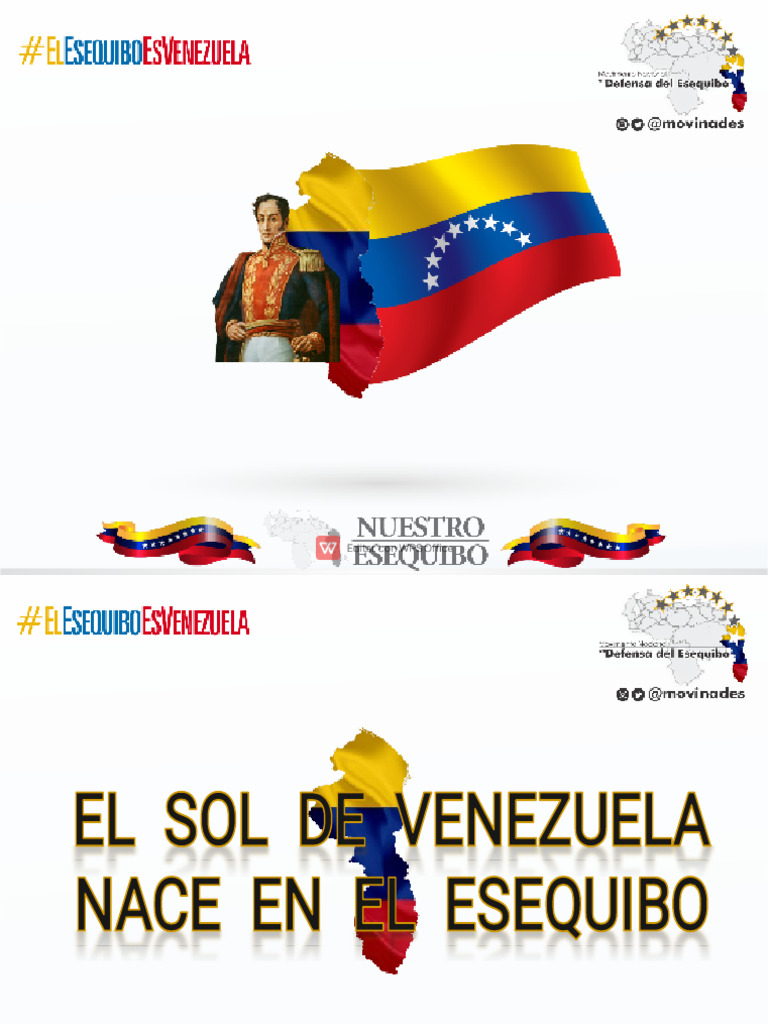 Historia del Esequibo y Derechos Venezolanos | PDF | Venezuela | Viajes ...