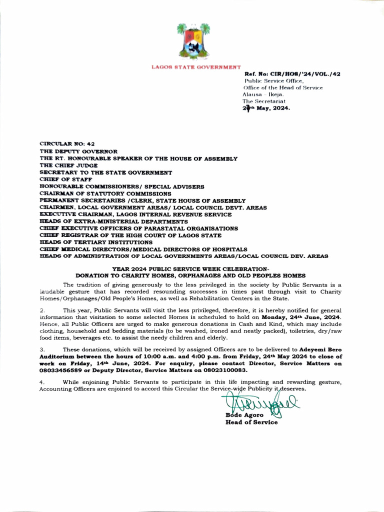 Donation To Charity Homes & Orphanages | PDF