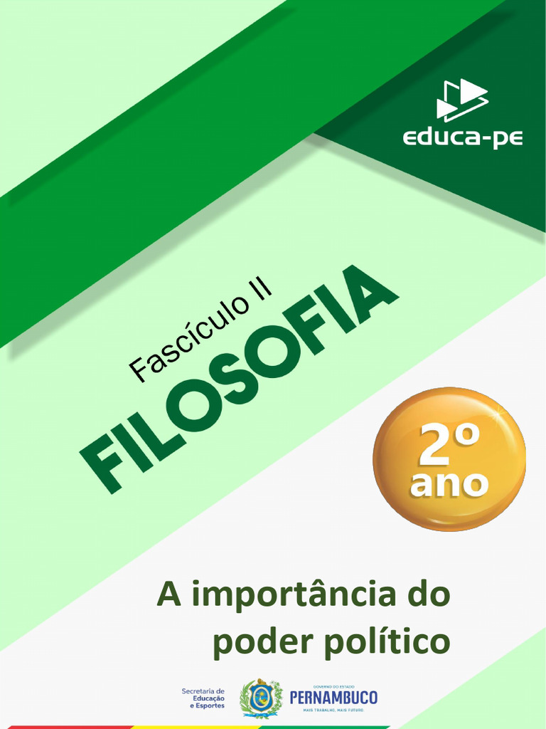 Filosofia - A Import-Ncia Do Poder Pol-Tico | PDF