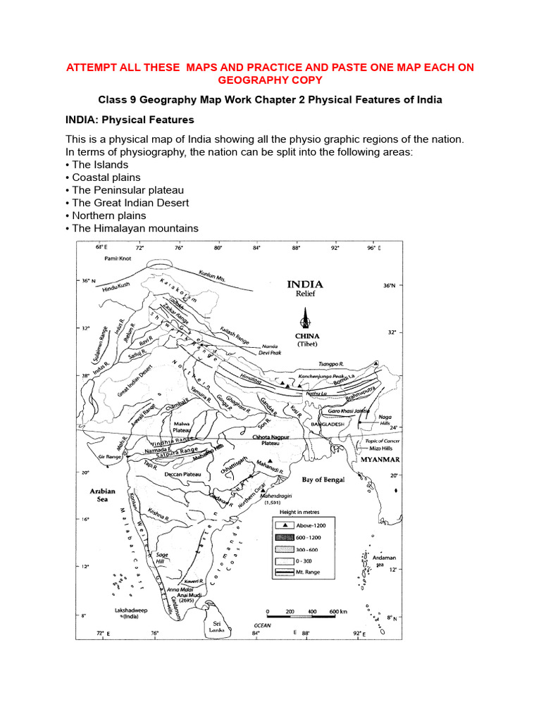 Ch 2 Map Based Qu File 1 | PDF