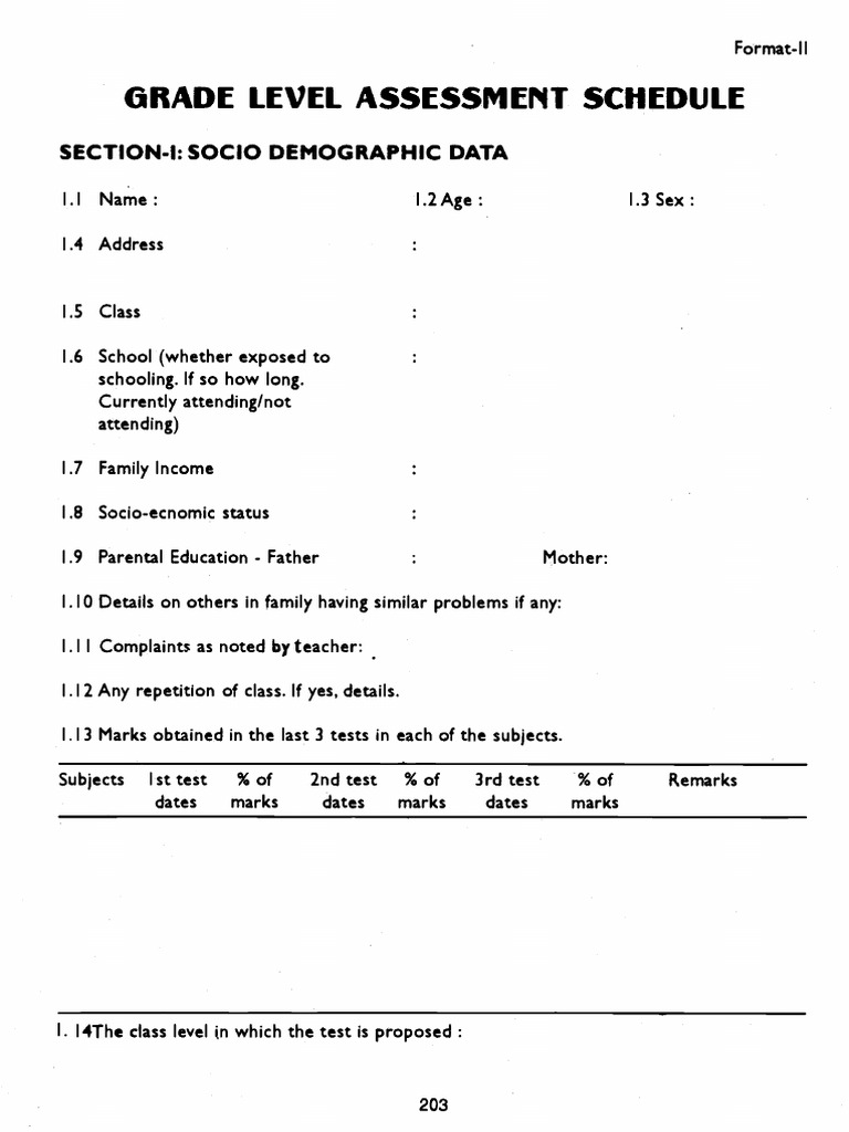 Grade Level Assessment Tool Overview | PDF | Arithmetic