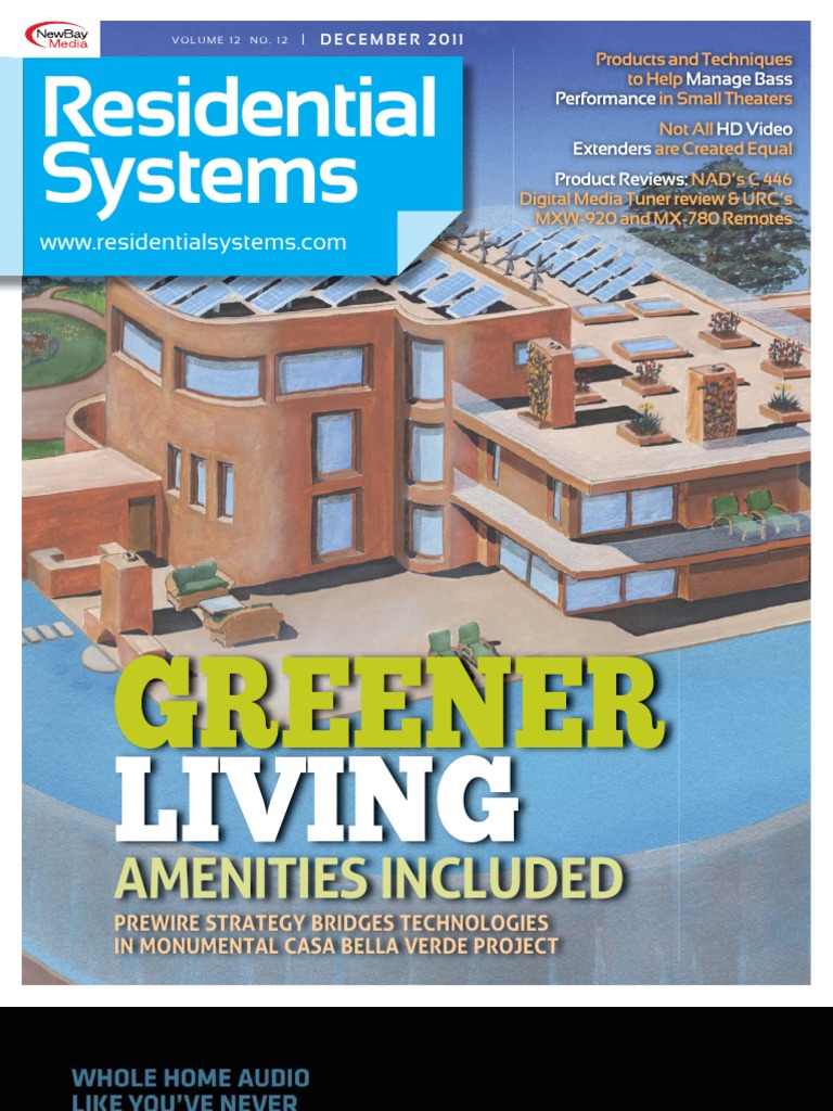 Residential Systems Magazine Dec 2011 | PDF | Sales | Sony