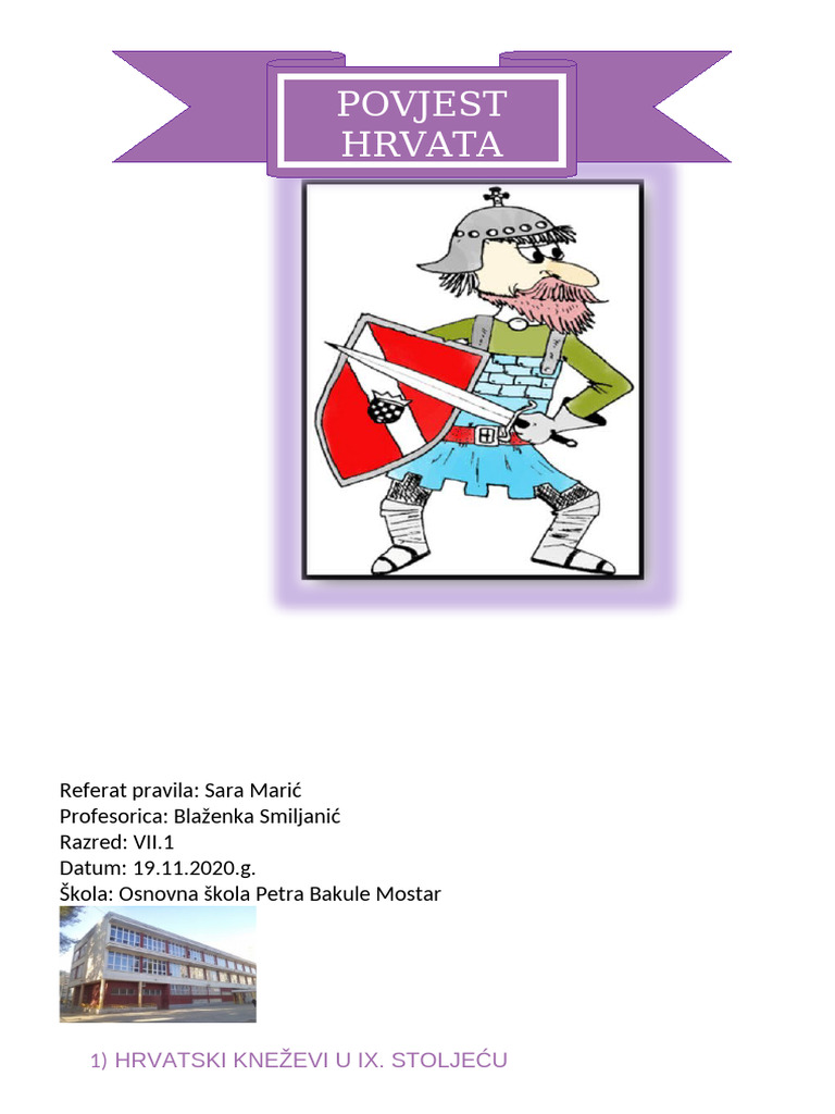 Povjest HRV | PDF