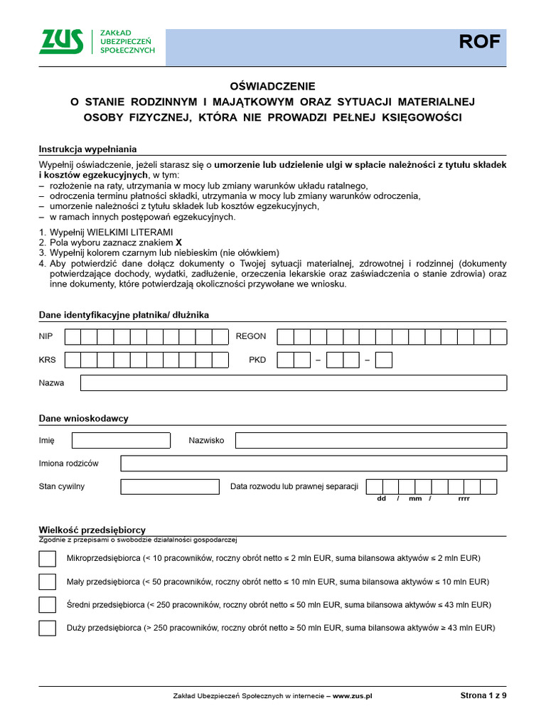 ROF - Do Zapisu | PDF