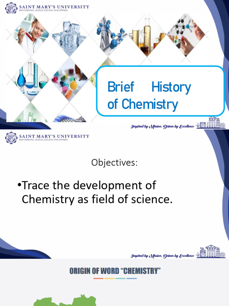 1 Brief History of Chemistry | PDF