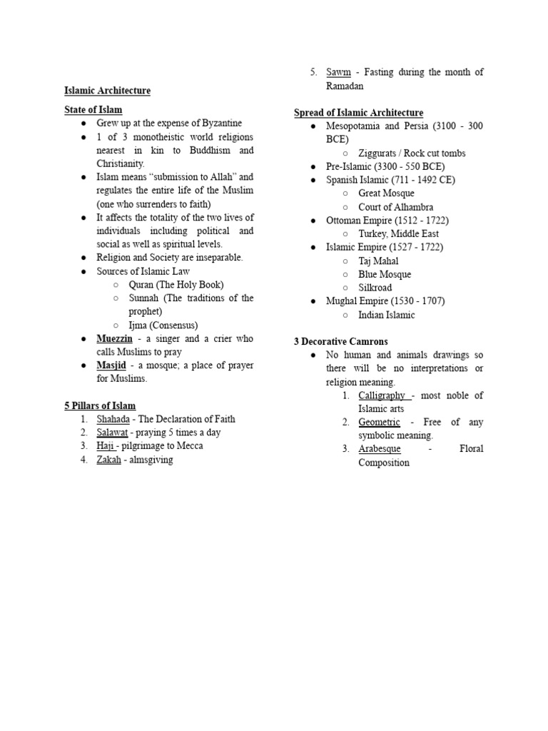 HOA 3 Reviewer | PDF