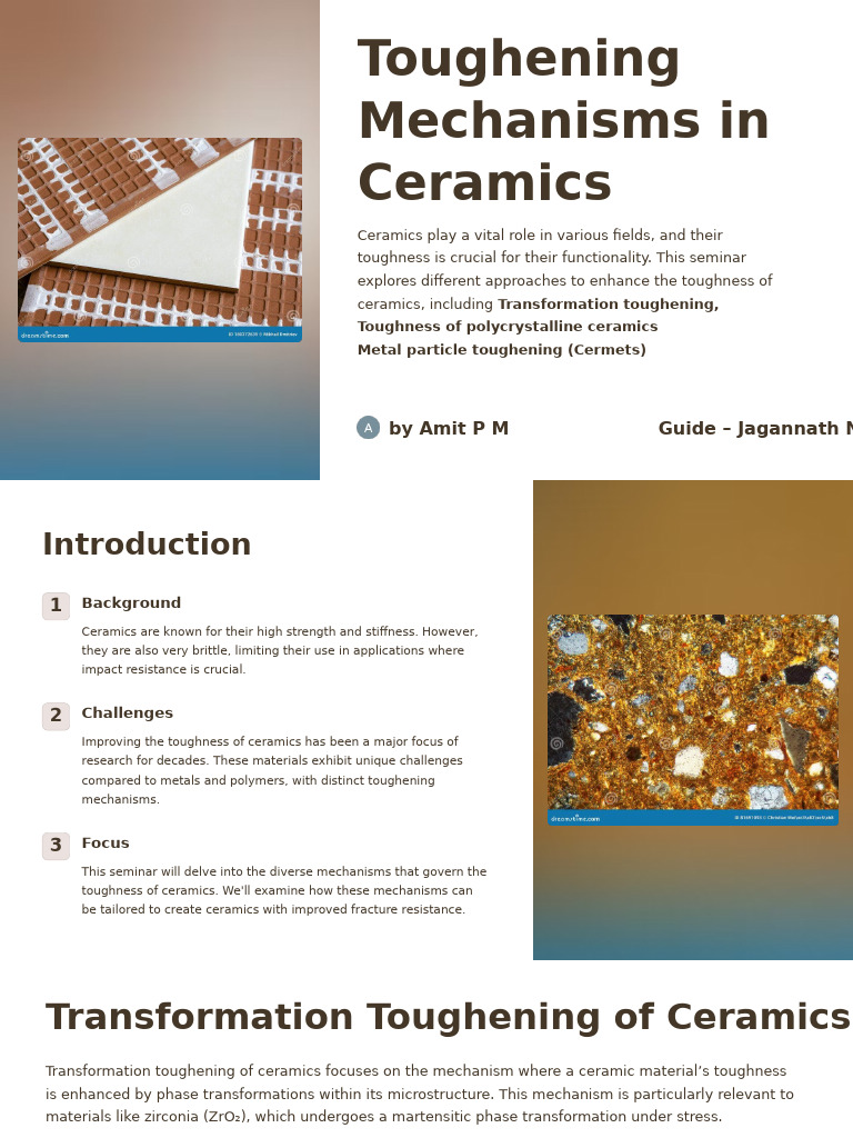 Seminar Presentation - Amit | PDF | Fracture | Technology & Engineering