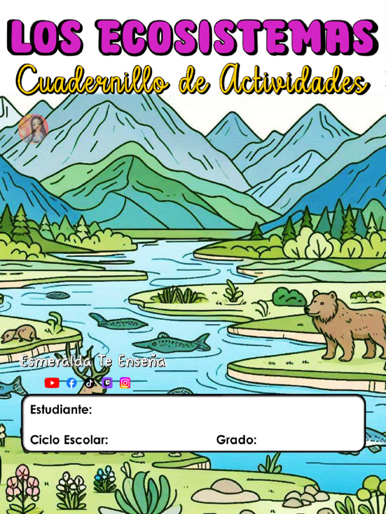 ?cuadernillo de Los Ecosistemas ? Esmeralda Te Enseña ? | PDF