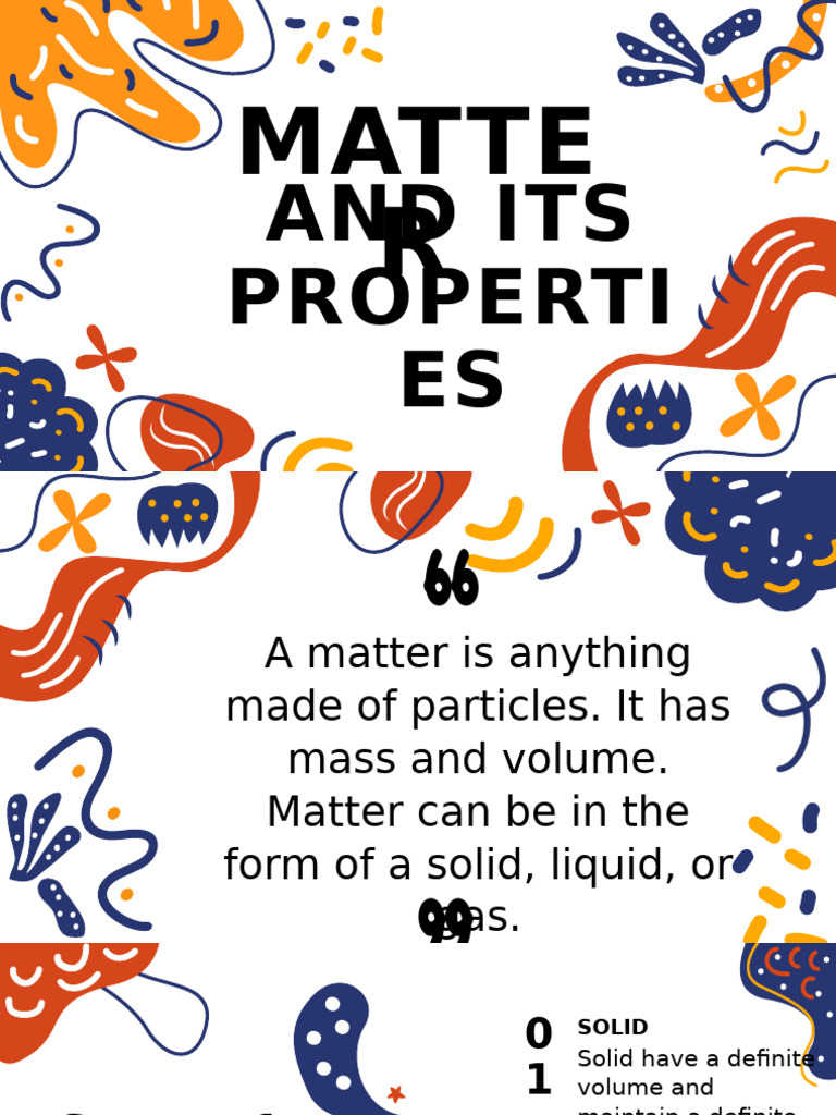 Matter and Its Properties | PDF