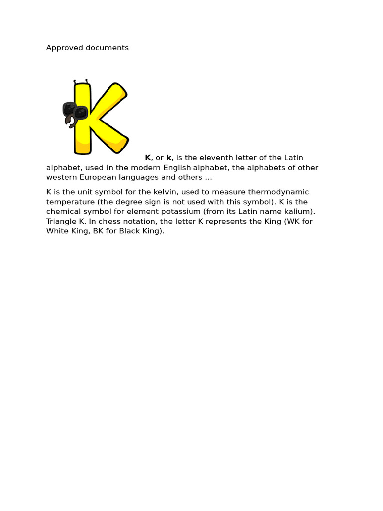 Approved Documents | PDF