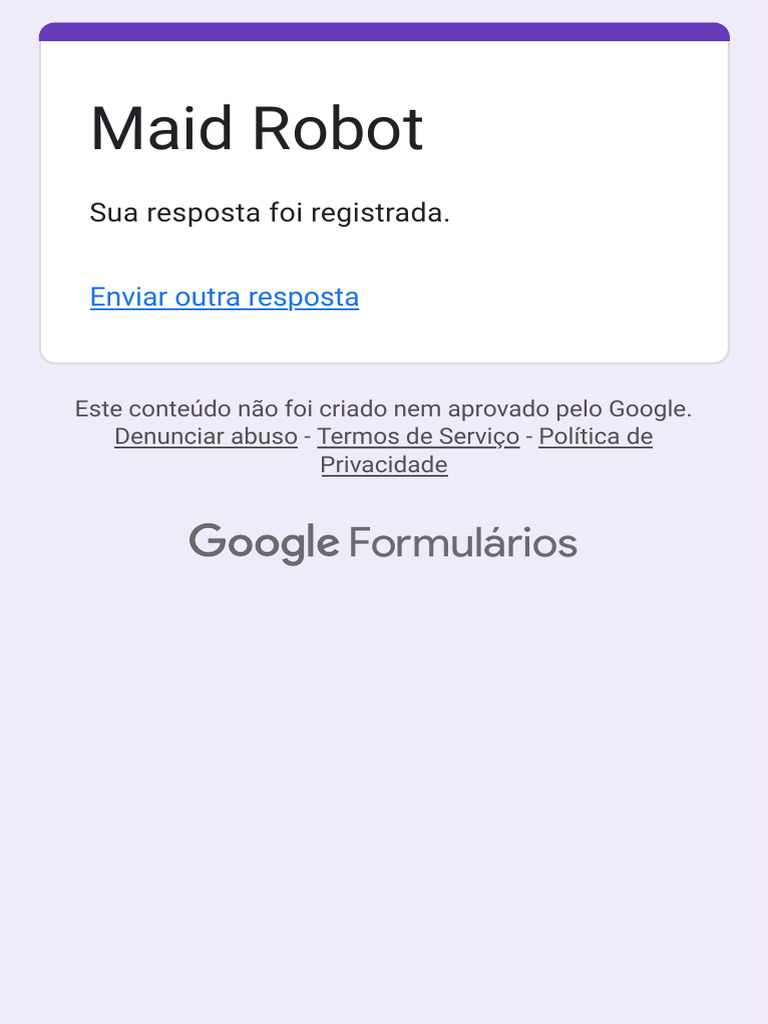 Maid Robot | PDF
