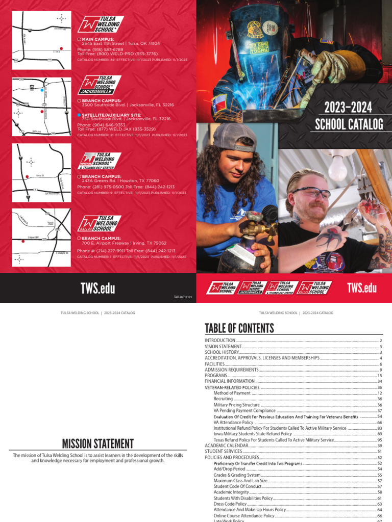 Tws School Catalog | PDF
