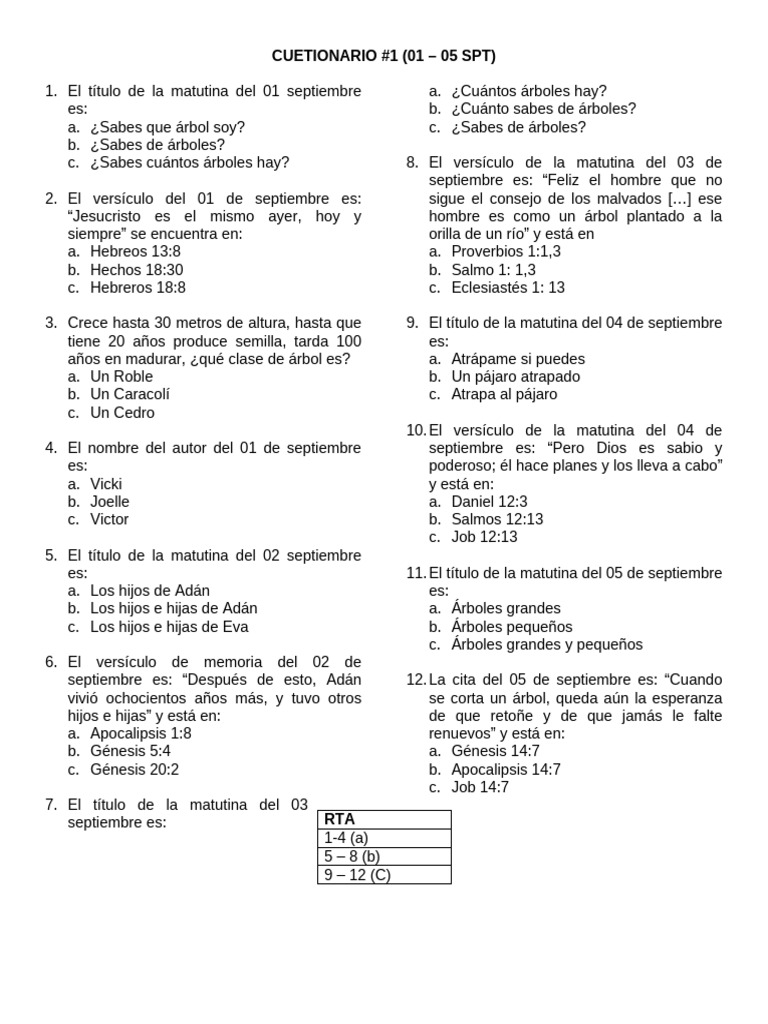 1.1 CUEST. 1. imprimir (01-05) | PDF