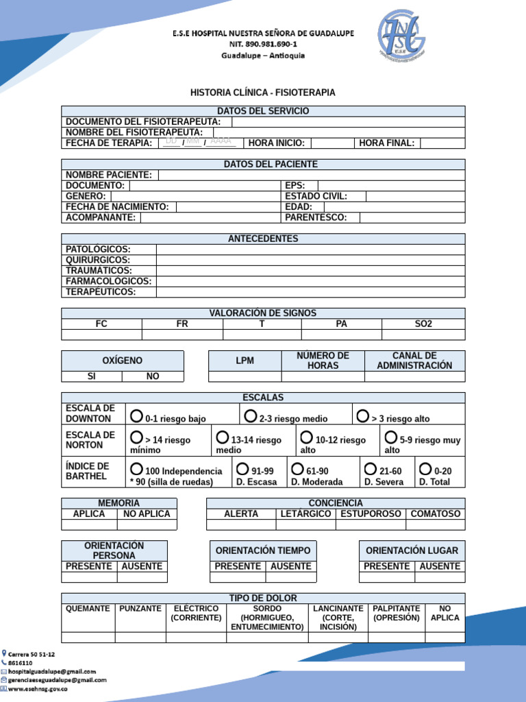 Formato Informes | PDF