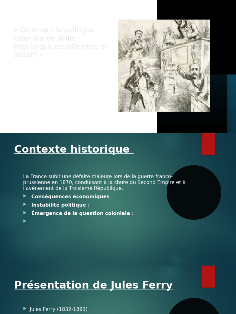 Comment La Politique Coloniale de La IIIe | PDF