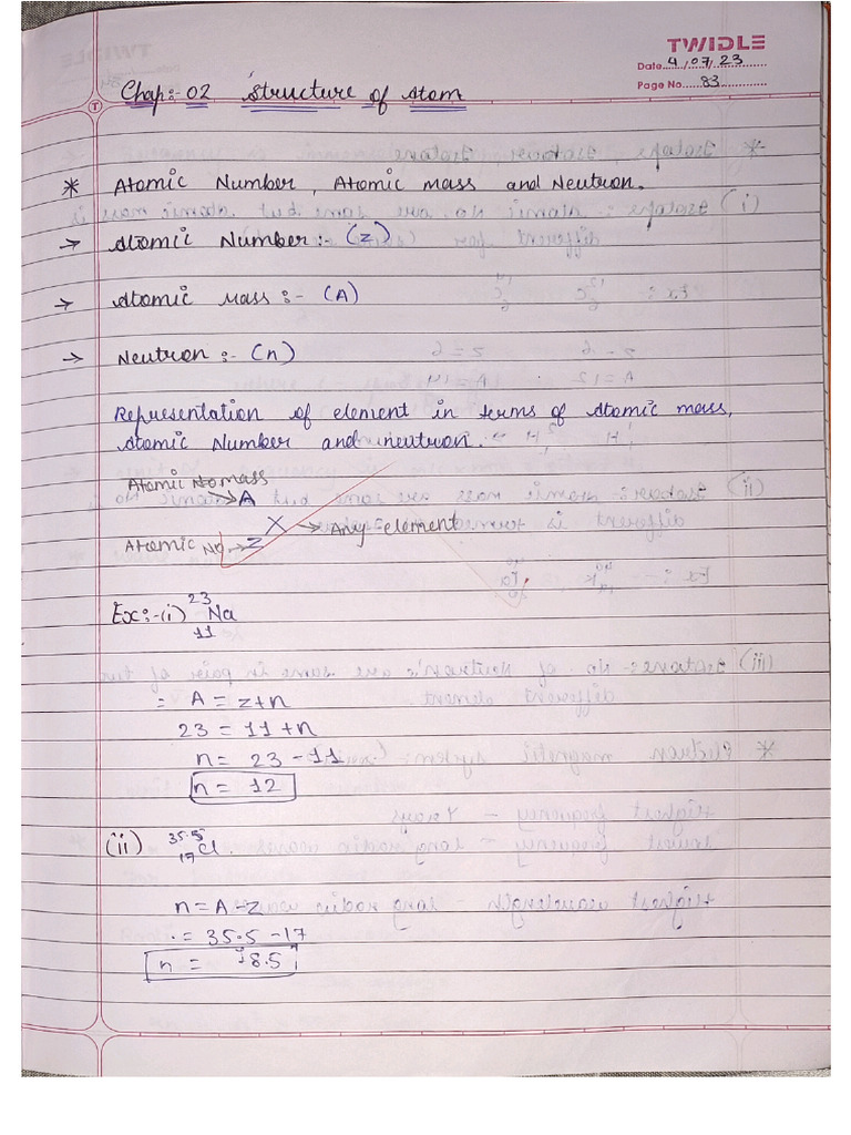 Chemistry CHAPTER-02 1 | PDF