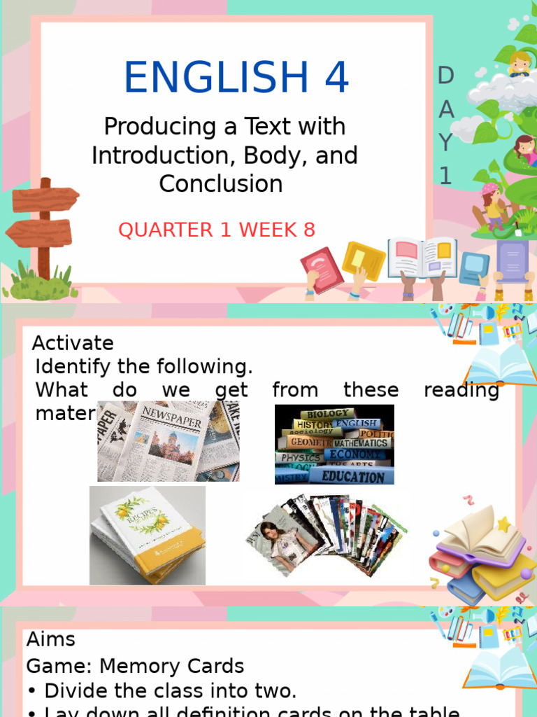 Grade 4 English | PDF