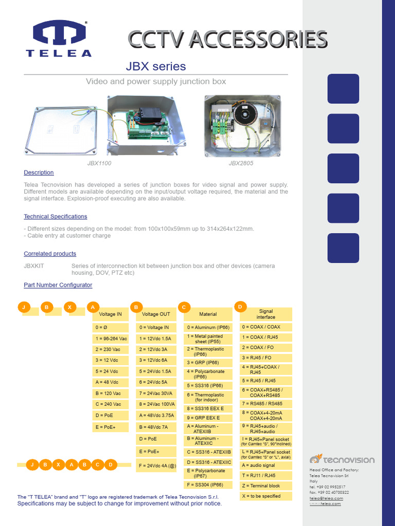 JBX Series | PDF