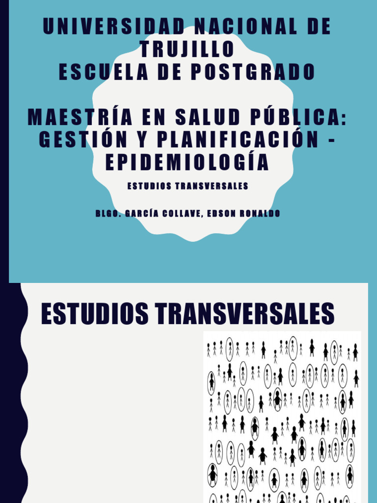 3 Estudios Transversales | PDF