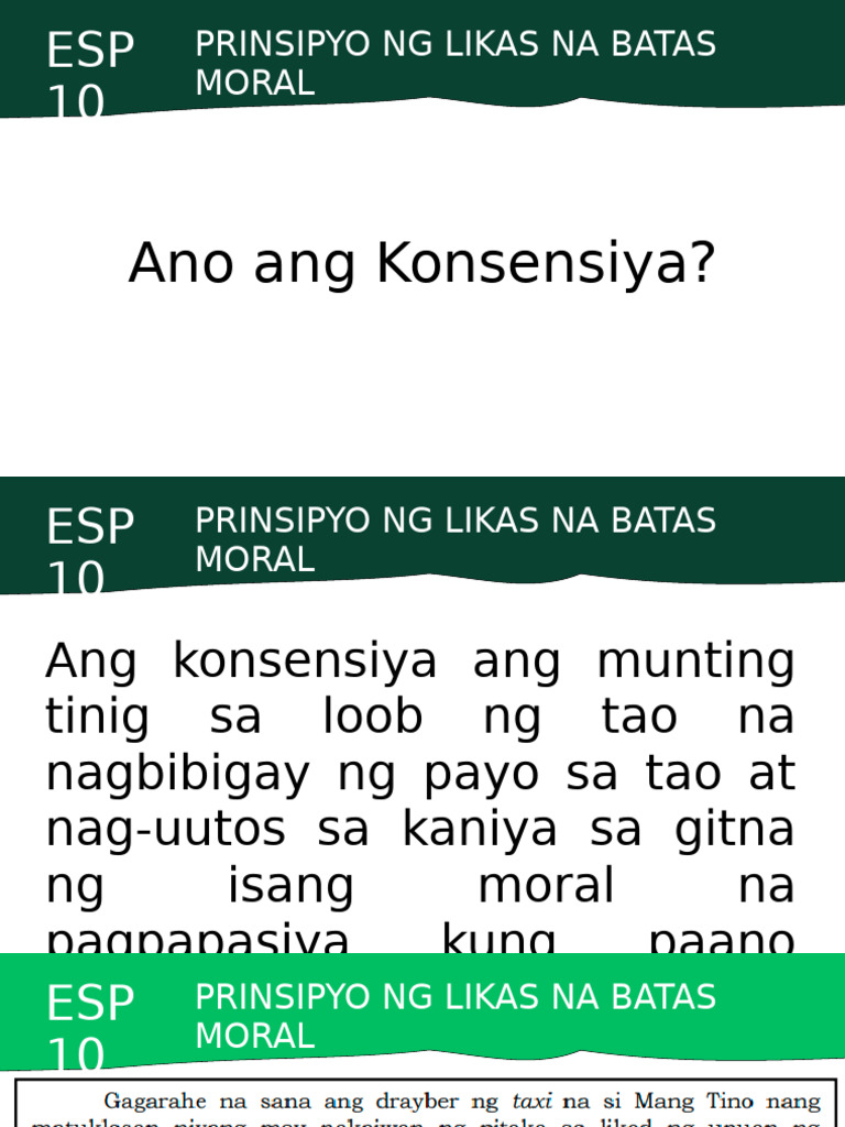 ESP 10 Modyul 3 | PDF