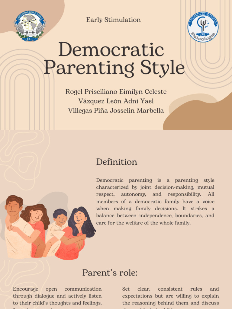 Early Stimulation (Democratic Parenting Style) | PDF