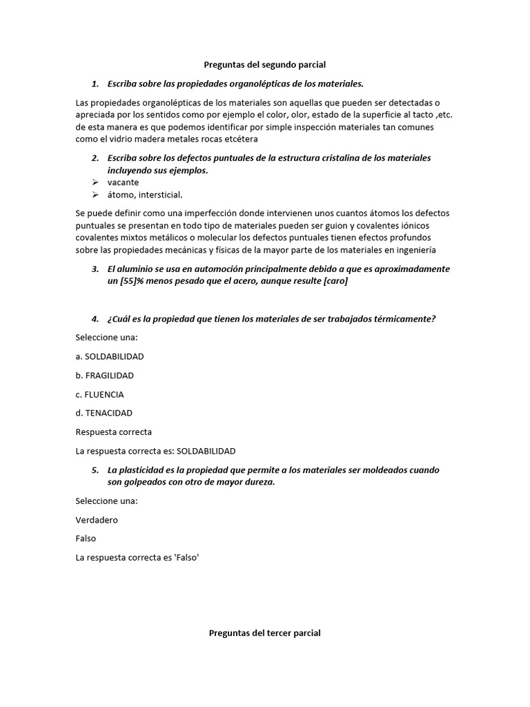 Preguntas teoricas | PDF