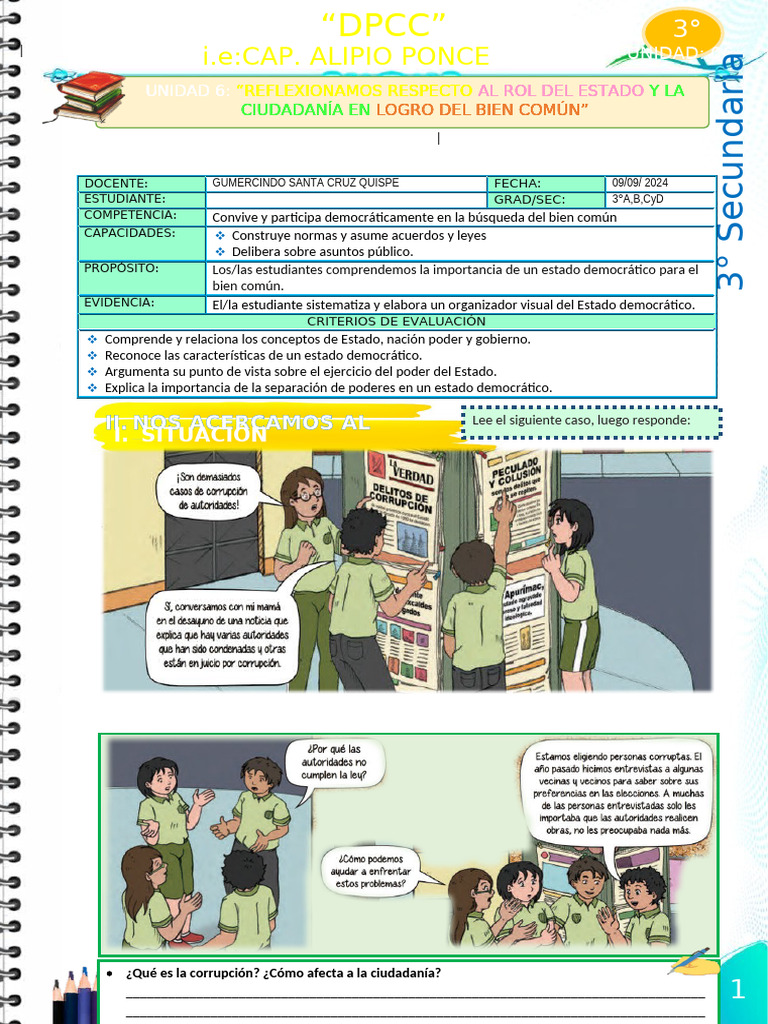 3° DPCC - Actv.01-Unid.6 2024 Ok | PDF