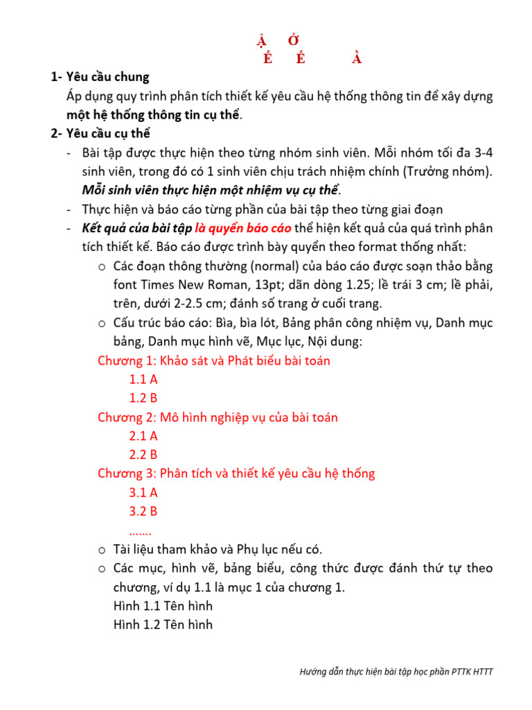 Huong Dan Bai Tap Lon-P1 | PDF