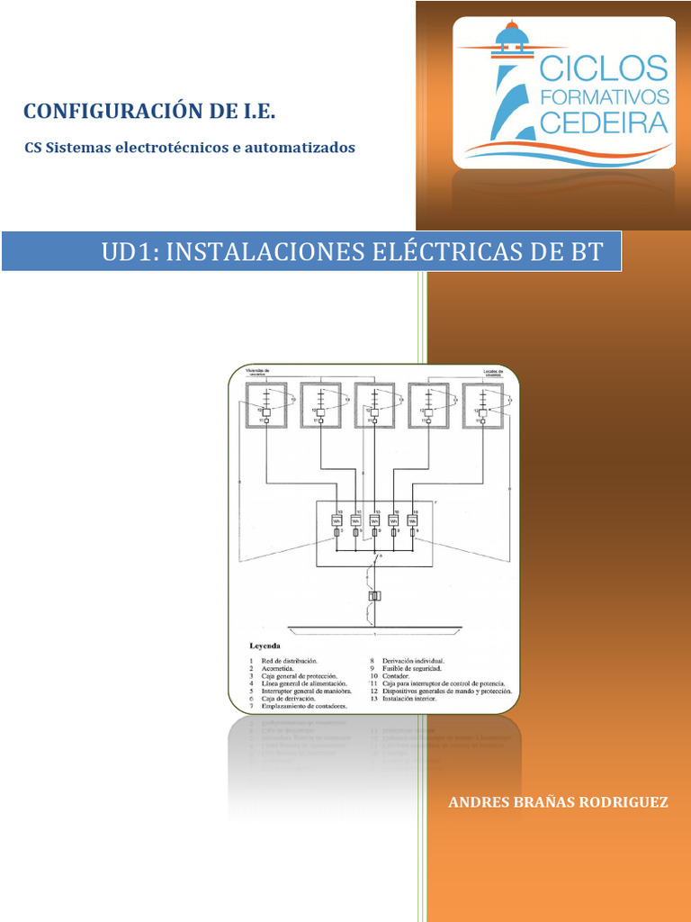 1 UD1 Instalaciones Eléctricas de BT | PDF