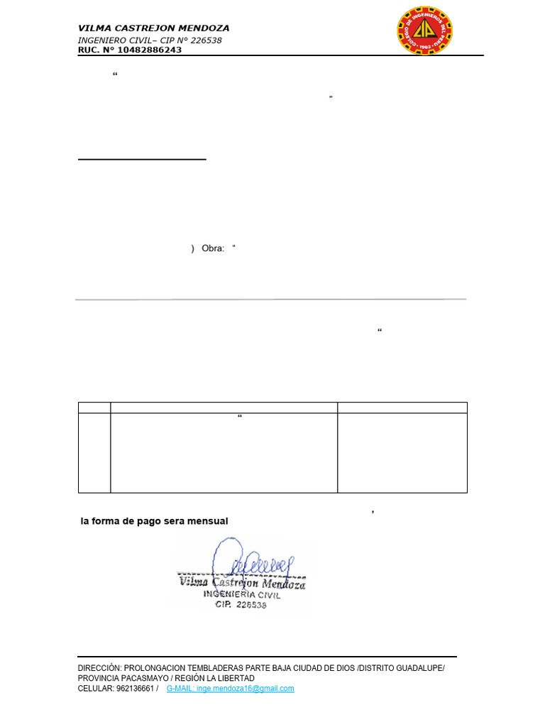 Carta de Vilma | PDF