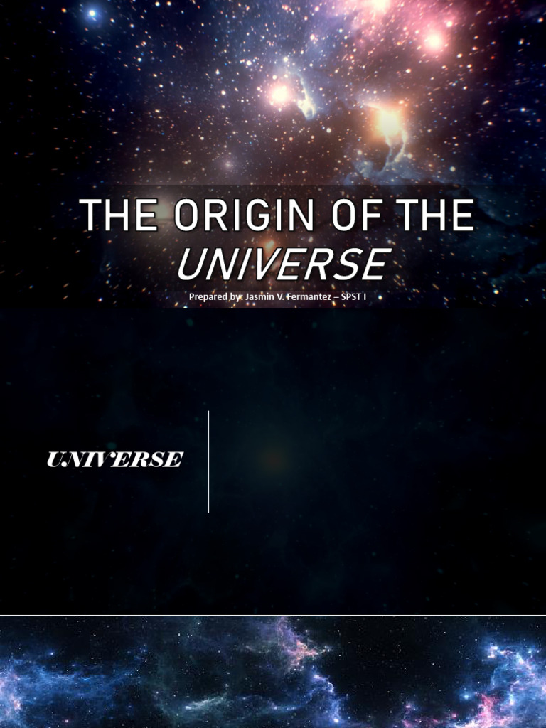 002 ES Origin of The Universe | PDF | Universe | Big Bang