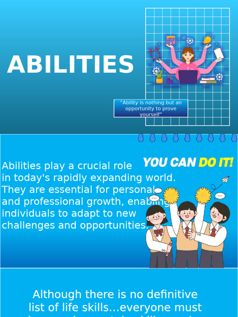 Abilities | PDF