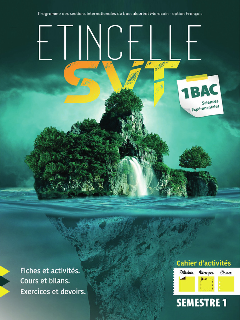 Etincelle SVT 1BAC Sciences Expérimentales | PDF