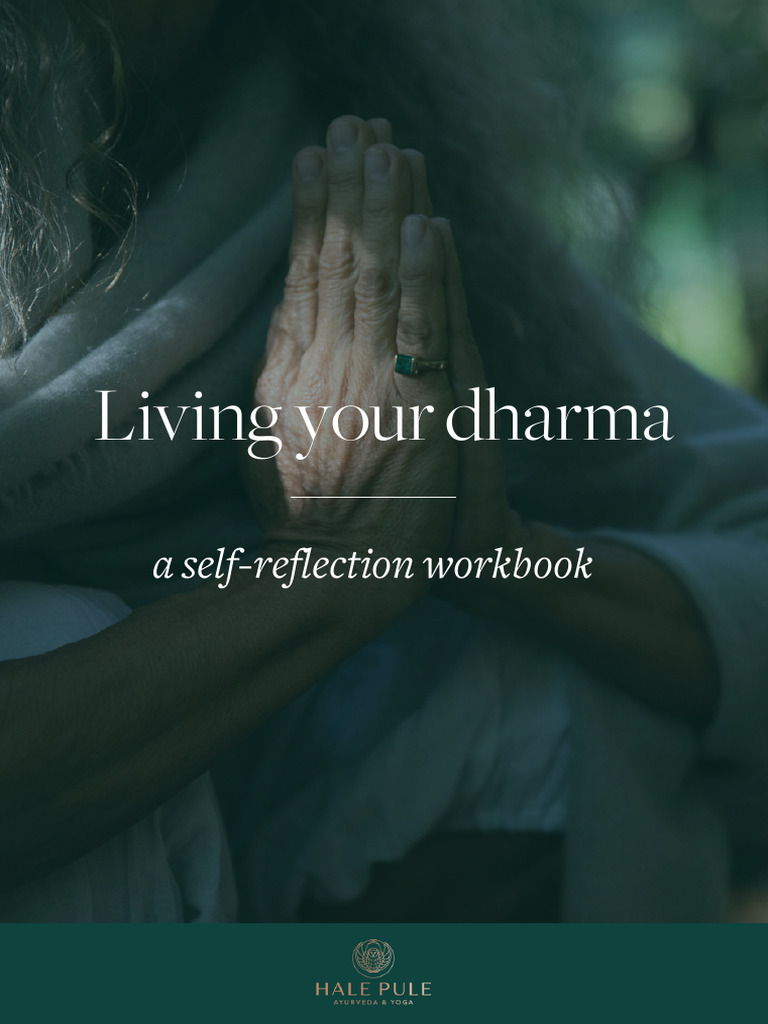 Living Your Dharma Workshop Workbook | PDF | Lifestyle