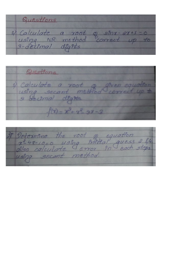 Numerical Method Pdf