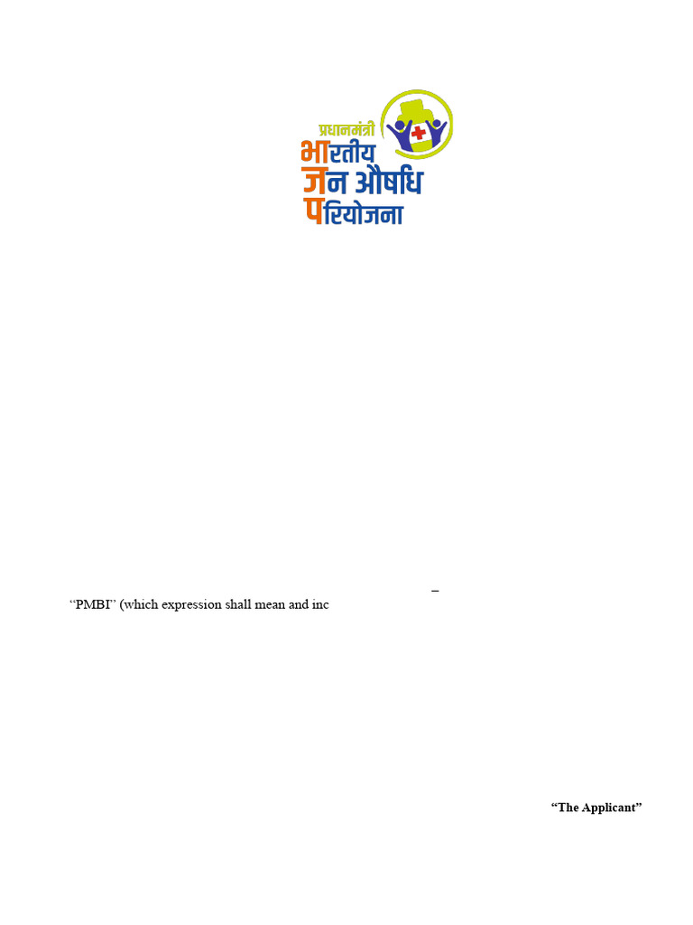 Tripartite PMBJP Agreement - 06092024 | PDF