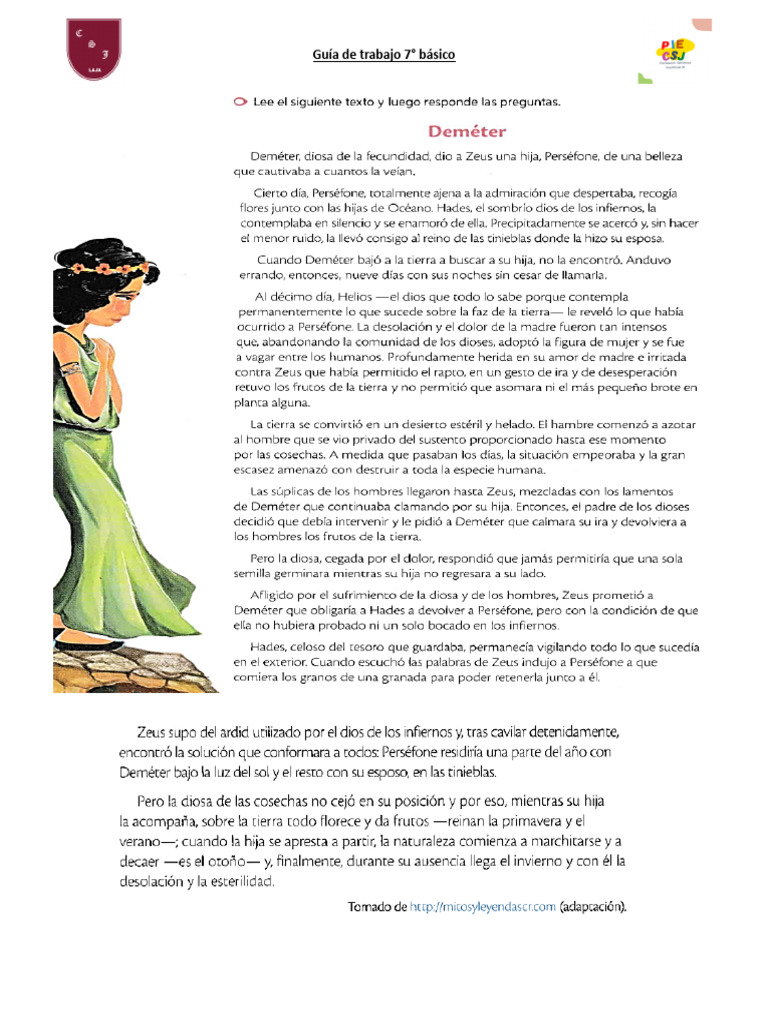Mito 7° Griego Guia Practica | PDF
