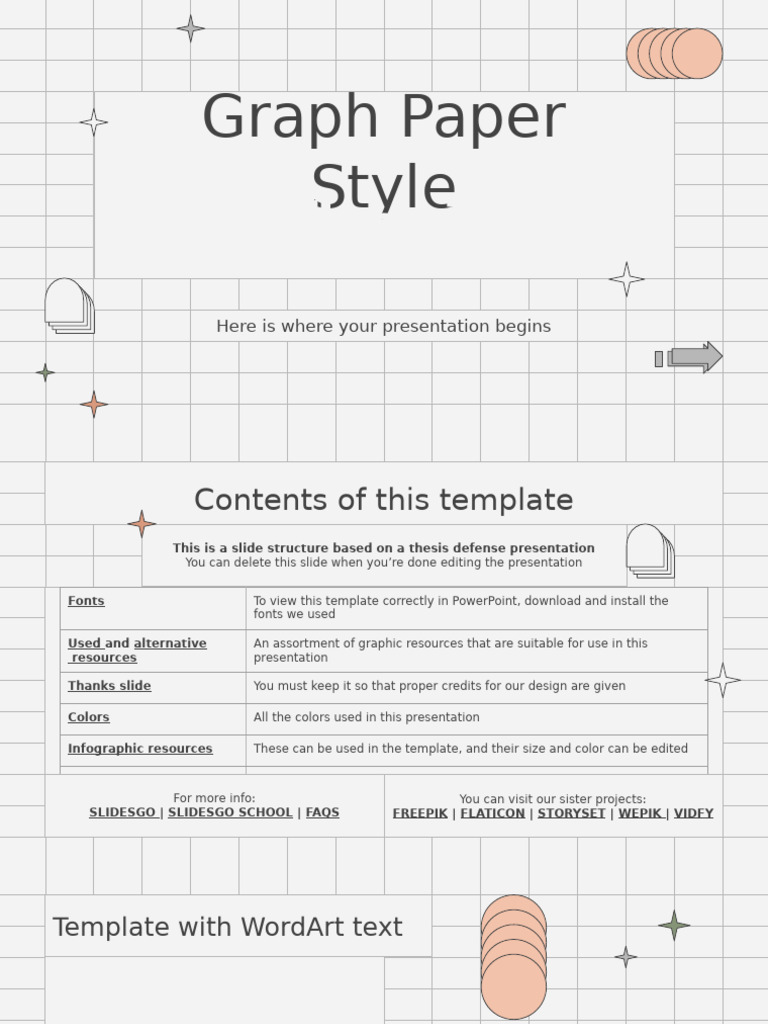 Graph Paper Style Thesis by Slidesgo | PDF