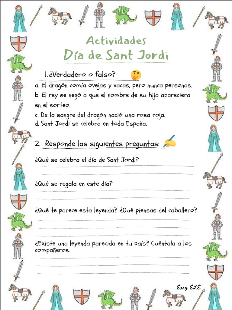 Sant Jordi | PDF