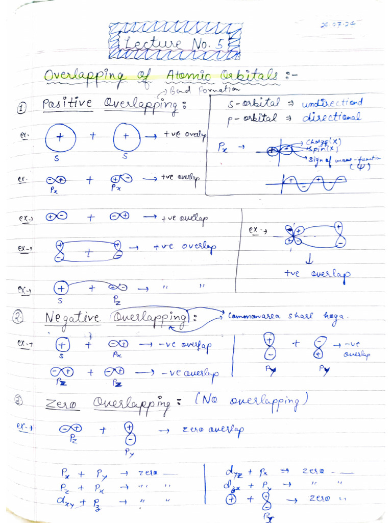 Inorg. Lec - 5 (Chemical Bonding and Molecular Structure) | PDF