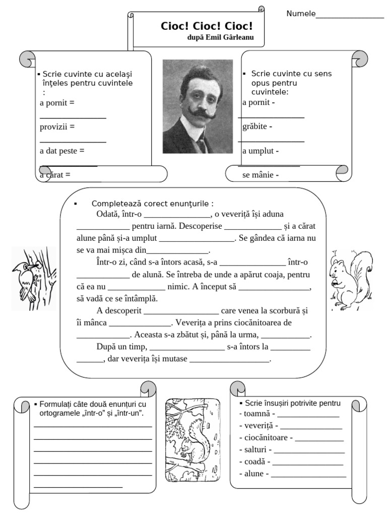 Harta Lecturii Cioc Cioc Cioc | PDF