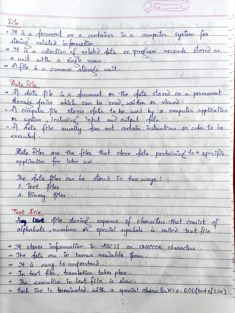 FileHandling Part1 | PDF