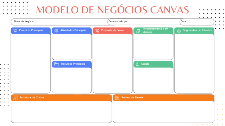 Modelo Canvas Impressão PDF | PDF