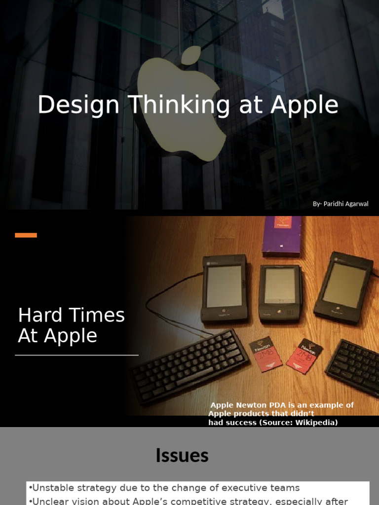Design Thinking Presentation - Apple - Paridhi Agarwal | PDF