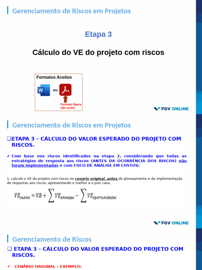 Gerenciamento de Riscos em Projetos | PDF