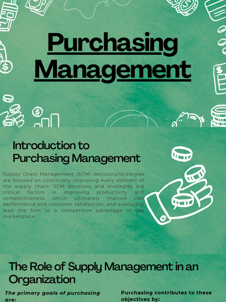 Purchasing Management | PDF