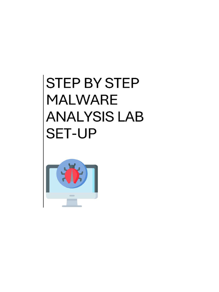 Malware Analysis Lab SetUp | PDF