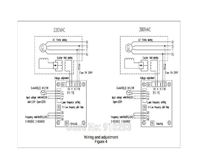 Esquema Conexion 220v y 380v Sx460 | PDF