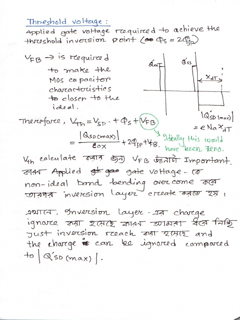 Threshold Voltage | PDF